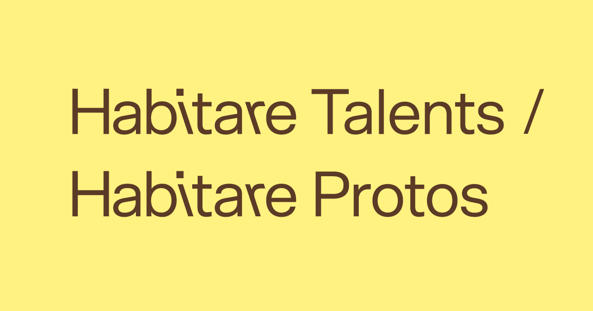 Calls are now open for young designer showcases at Habitare 2024 – Habitare Talents and Habitare ...