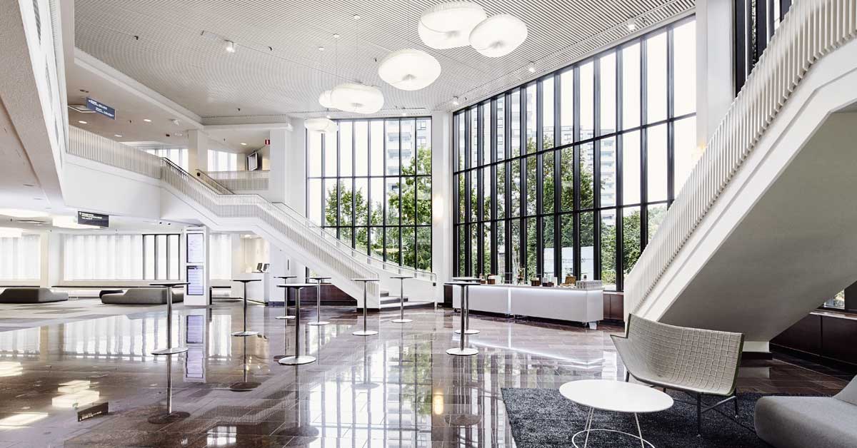 Lobby of Conference Centre - Messukeskus