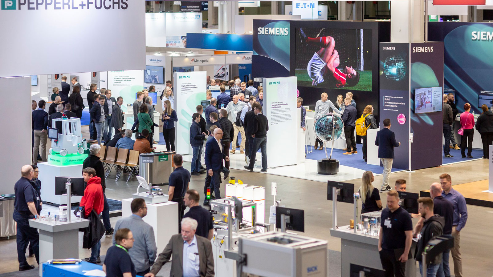 The Teknologia 22 event filled the halls of Helsinki Expo and ...