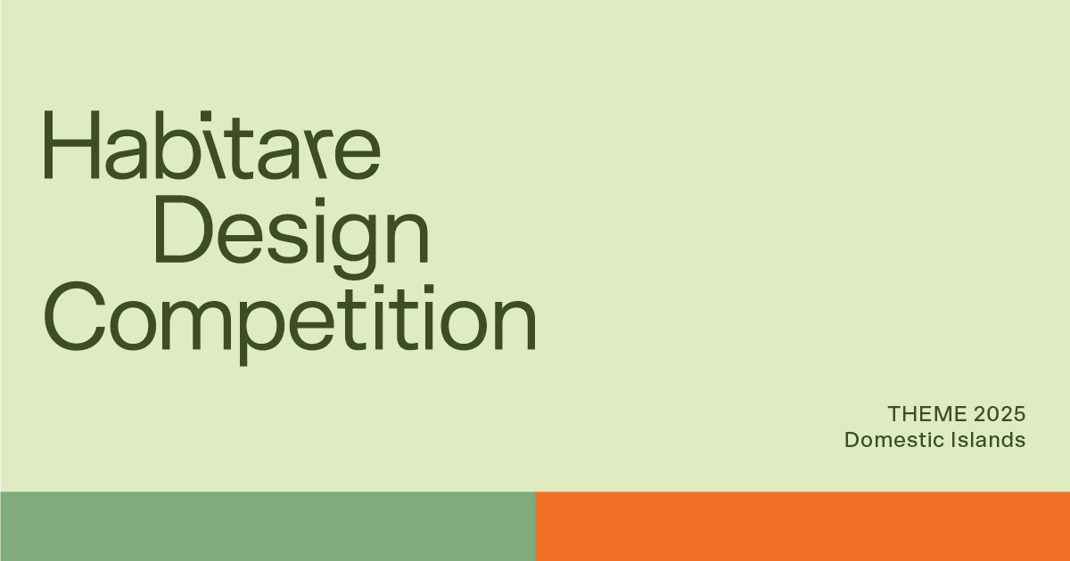 Habitare Design Competition 2025 opens with Domestic Islands as its ...