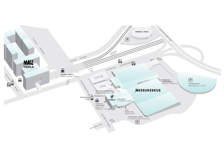How to find us - Messukeskus